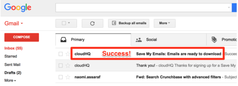 How To Backup Your Email in Seconds – cloudHQ