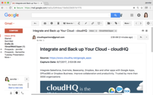 Gmail Web Clipper – How to clip any website and store it in Gmail – cloudHQ