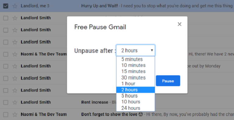 Free: Pause Gmail Inbox and Be More Productive – cloudHQ