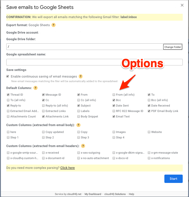Parse Emails Options – cloudHQ Blog Parse Emails Options – cloudHQ Blog