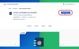 How to Build an Email List From Scratch in 3 Clicks – cloudHQ