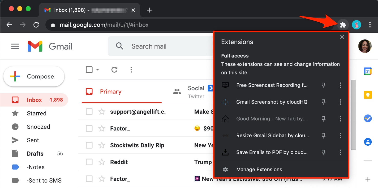 How to Pin Chrome Extensions in Your Chrome Toolbar for Fast, Easy ...