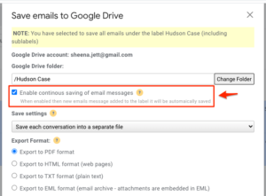 How to Send Emails to Google Drive – cloudHQ