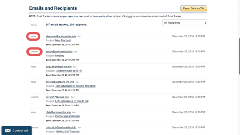 How to work email trackers – cloudHQ