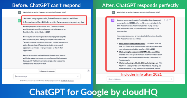 NEW! ChatGPT for Google Search – cloudHQ