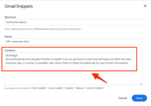 How to Save ChatGPT Prompts and Use Them Directly in Gmail – cloudHQ