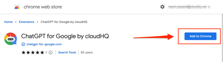 NEW! ChatGPT for Google Search – cloudHQ