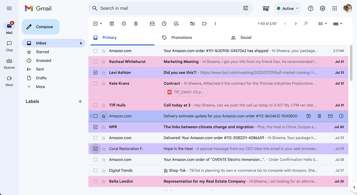 How to Highlight Emails in Gmail – cloudHQ