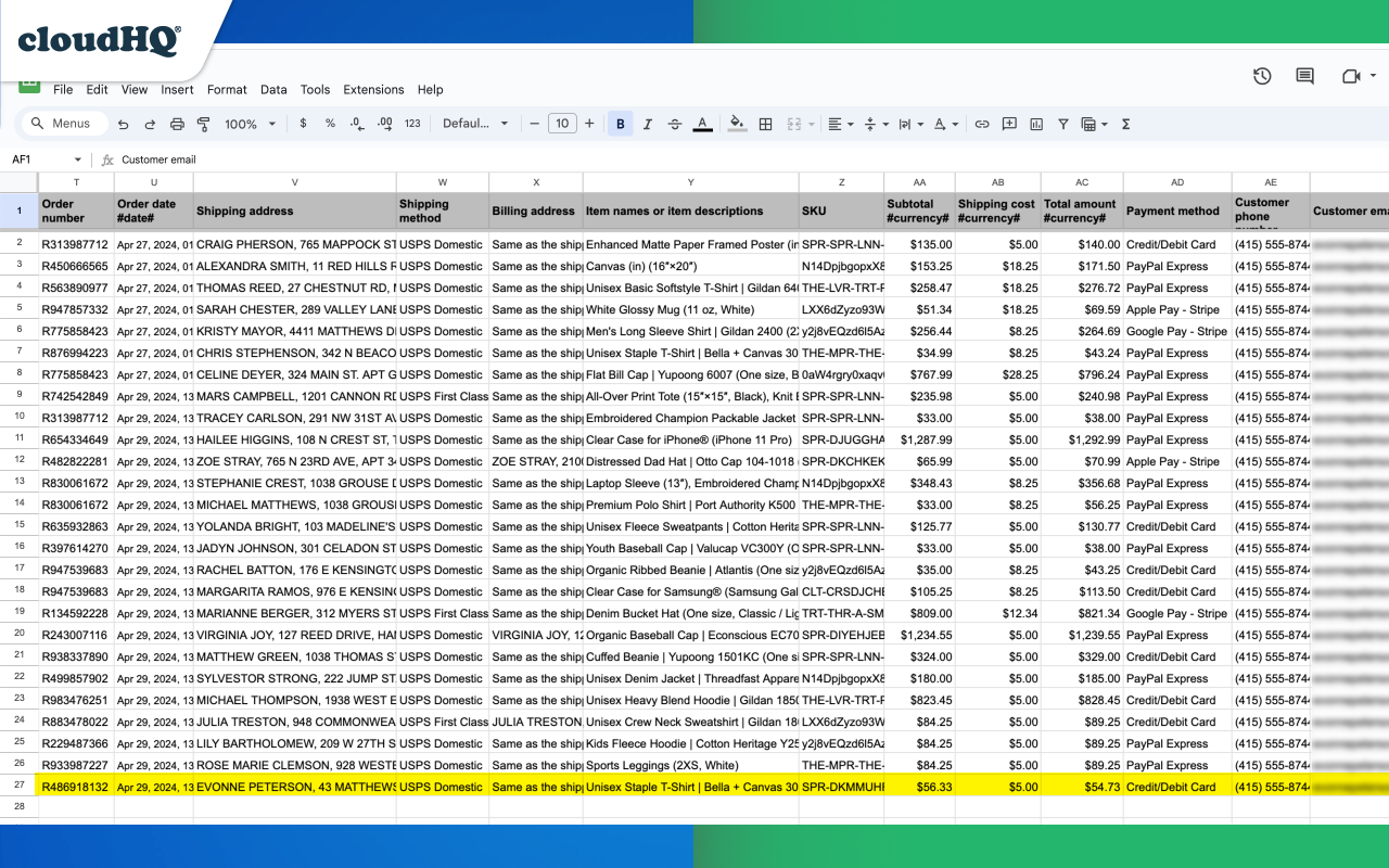 Amazon Order Export Simplified: Download Your History in Minutes – cloudHQ