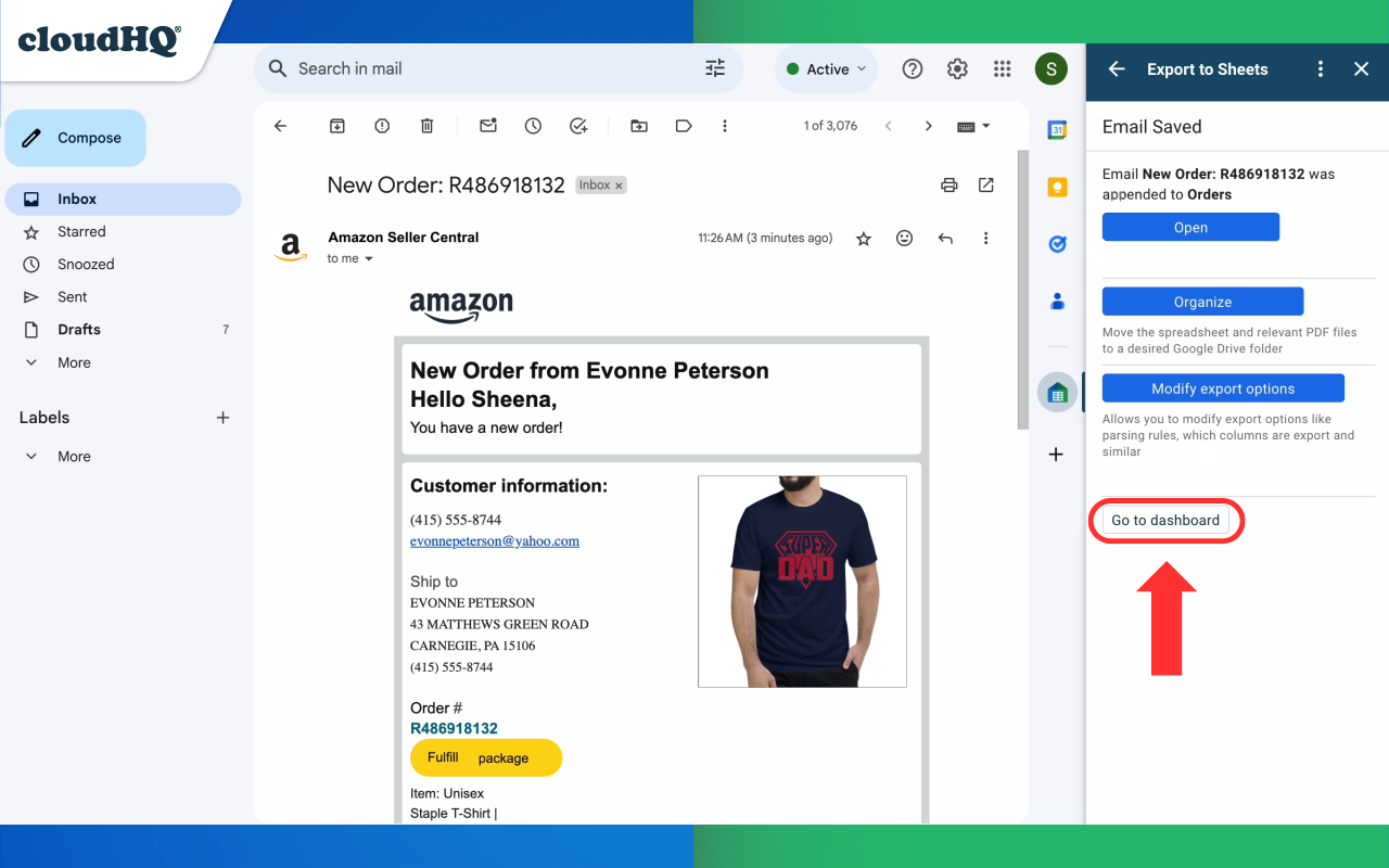 Amazon Order Export Simplified: Download Your History in Minutes – cloudHQ