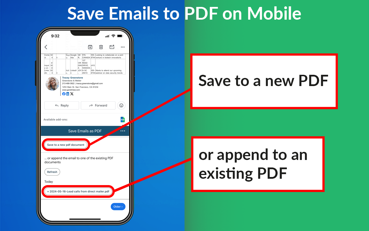 Save Emails to PDF on iPhone – cloudHQ