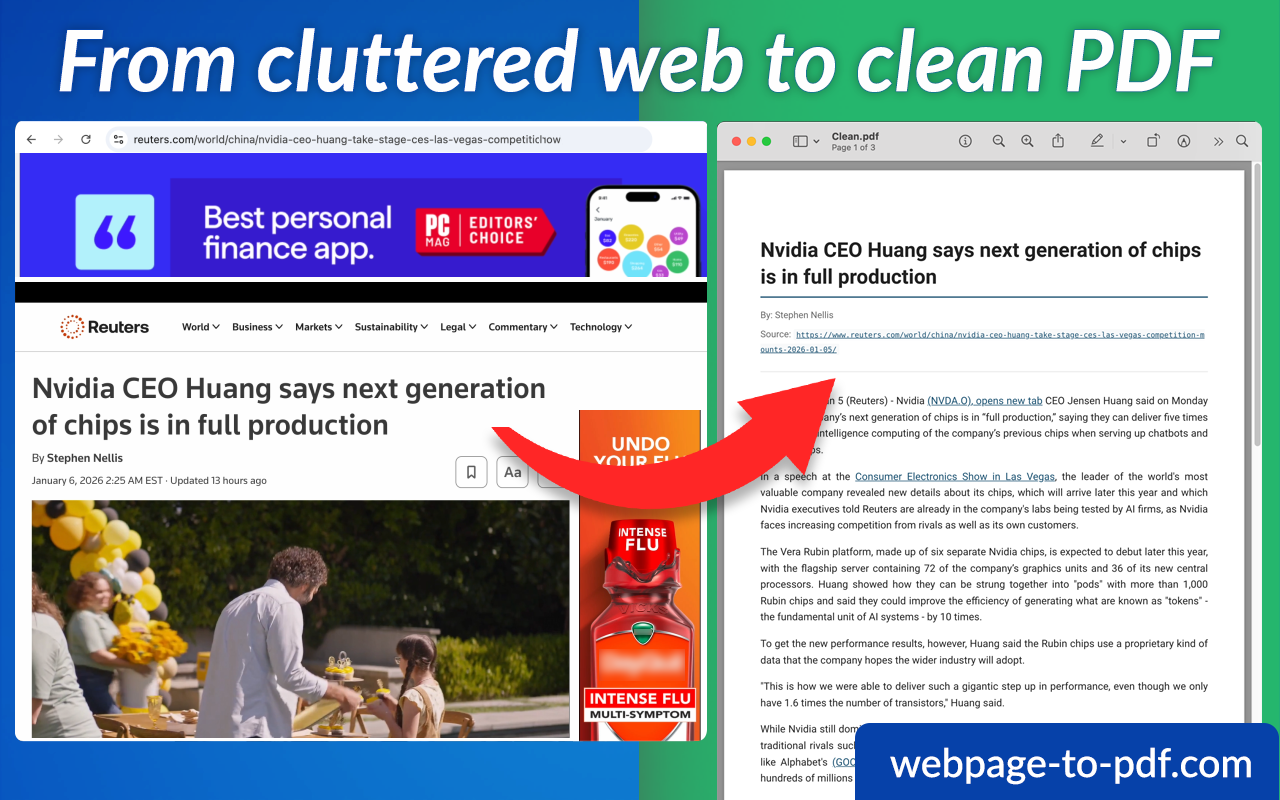 How to Convert a Webpage to PDF [Without Ads or Clutter] – cloudHQ